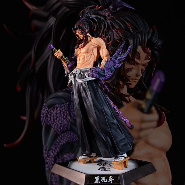 Аниме Фигурка Demon Slayer Кокушибо 32CM - купить с доставкой по ...