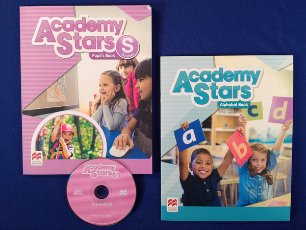 Academy Stars Starter.Pupil's Book+Alphabet Book+CD - купить с ...