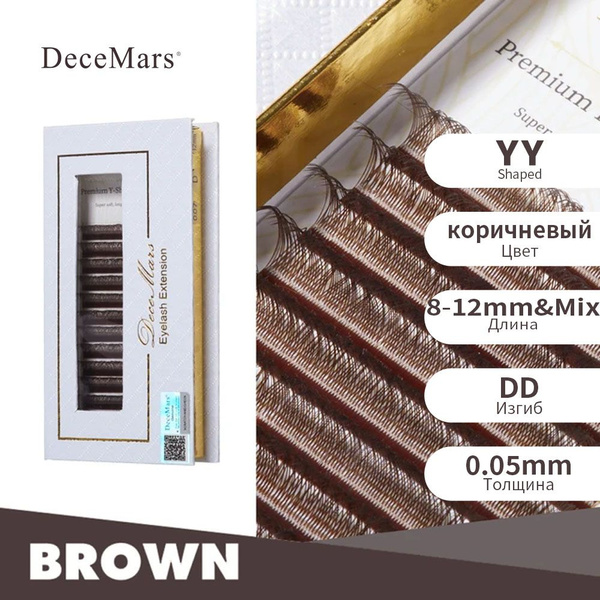DeceMars YY Накладные ресницы мягкие натуральные накладные ресницы ...