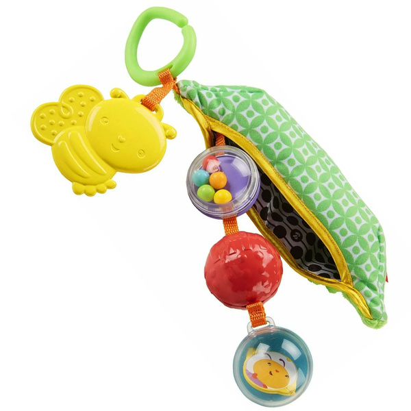 Мягкая игрушка-погремушка Горошек Fisher-Price - купить с доставкой по ...