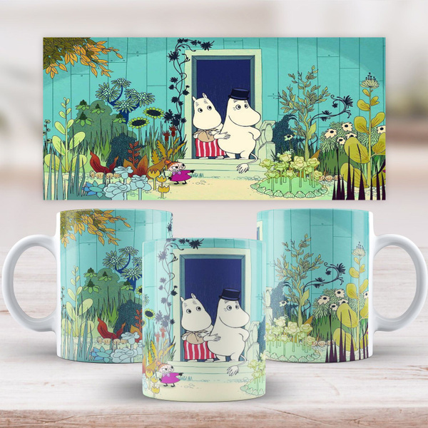 Кружка Gradient Family "Муми-тролли / Tanoshii Muumin Ikka 3", 330 мл ...