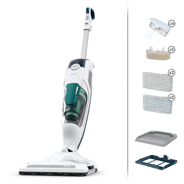 Пылесос моющий вертикальный Tefal Clean&Steam VP7777WH - купить с ...