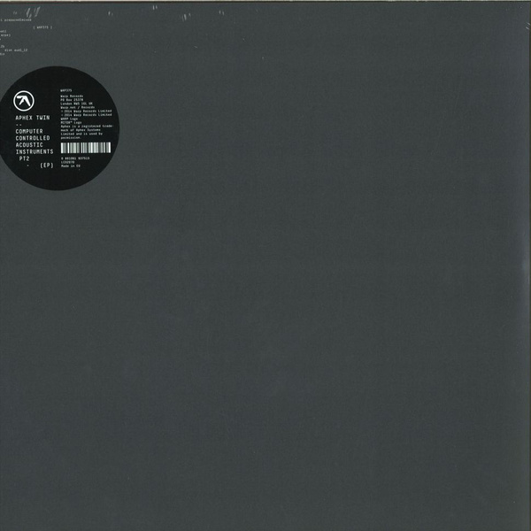 Виниловая пластинка Aphex Twin Computer Controlled Acoustic Instruments ...