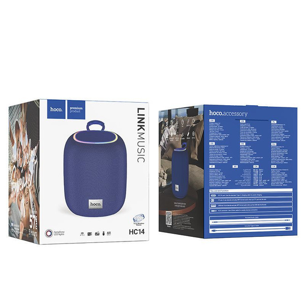 Беспроводная колонка hoco Hoco HC14 Link sports BT speaker - Deep sea blue - купить по доступным ...