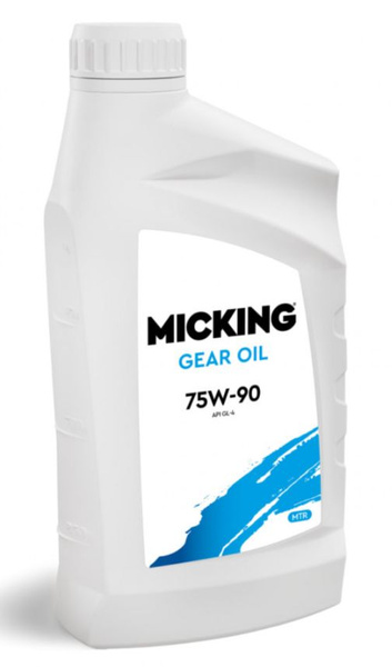 Масло трансмиссионное полусинтетическое Micking Gear Oil 75W-90 GL-4 1л ...