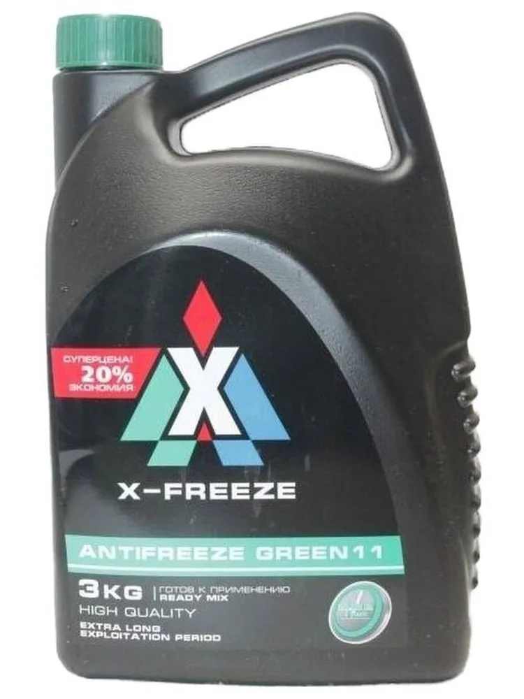 Антифриз X-Freeze Antifre494, Готовый раствор купить по выгодной цене в интернет-магазине OZON ...