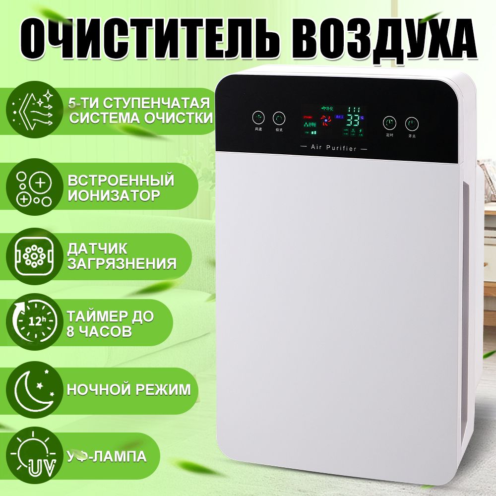 Очиститель воздуха FINTEX AIR-617 Pro для дома от пыли и запахов ...