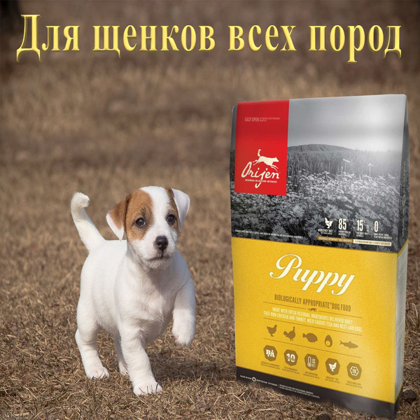 Orijen Puppy сухой корм для щенков всех пород - 2 кг - купить с ...