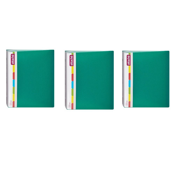 Attache Папка с файлами A4 (21 × 29.7 см), 3 шт. - купить с доставкой по выгодным ценам в ...