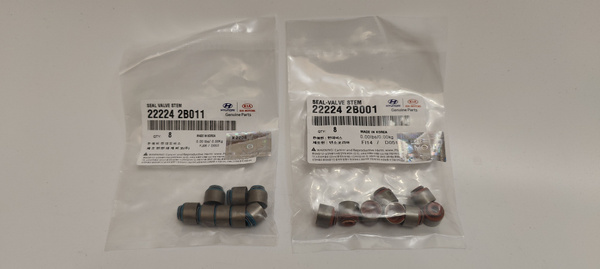 Hyundai-KIA Колпачок маслосъемный, арт. 22224-2B001, 10 шт. купить на ...