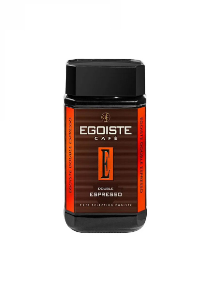 Кофе Egoiste Double Espresso растворимый 100 г - купить с доставкой по ...