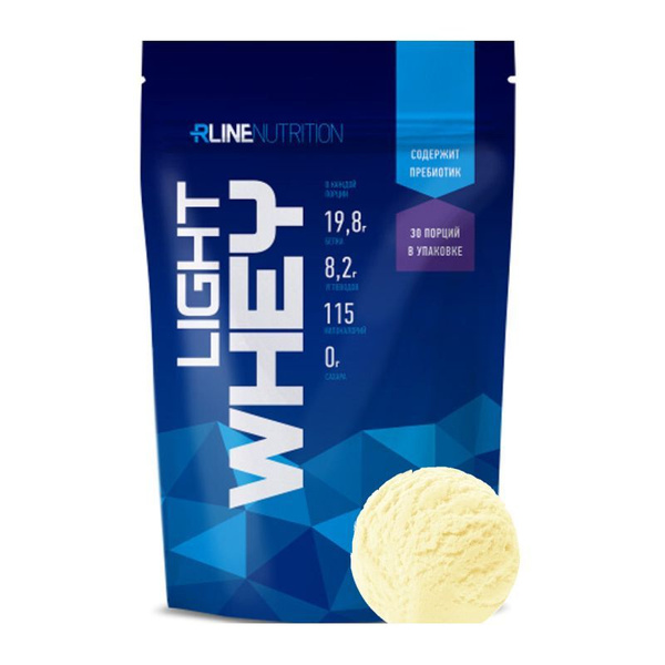 Протеин R-Line Light Whey 1000г Пломбир - купить с доставкой по ...