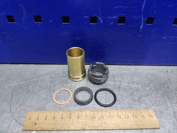 Ремкомплект стакана форсунки ЮМЗ Д65-1003114 (стакан латунь+гайка+рти ...
