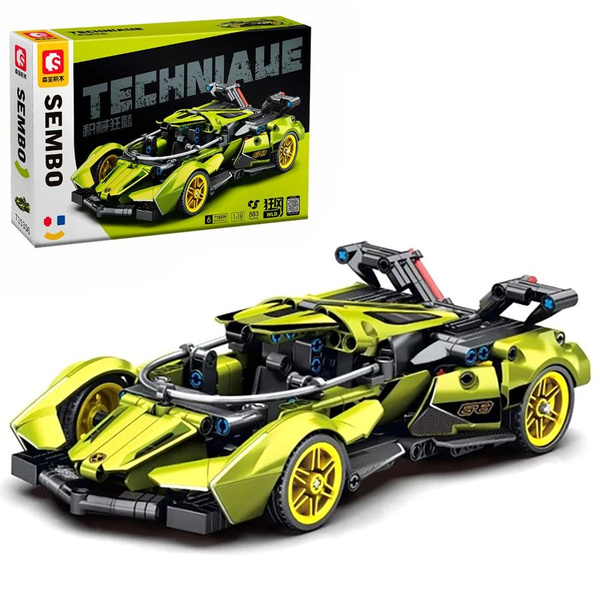 Конструктор Sembo Block Спорткар Lamborghini Vision Г715306 / 883 ...