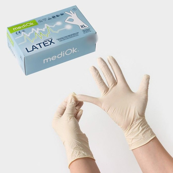 Top Glove, Латексные перчатки смотровые, неопудренные, текстурированные ...