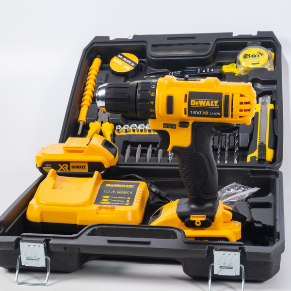 Дрель-шуруповерт DeWalt Шуруповерты 18V, От аккумулятора, 600 Вт ...