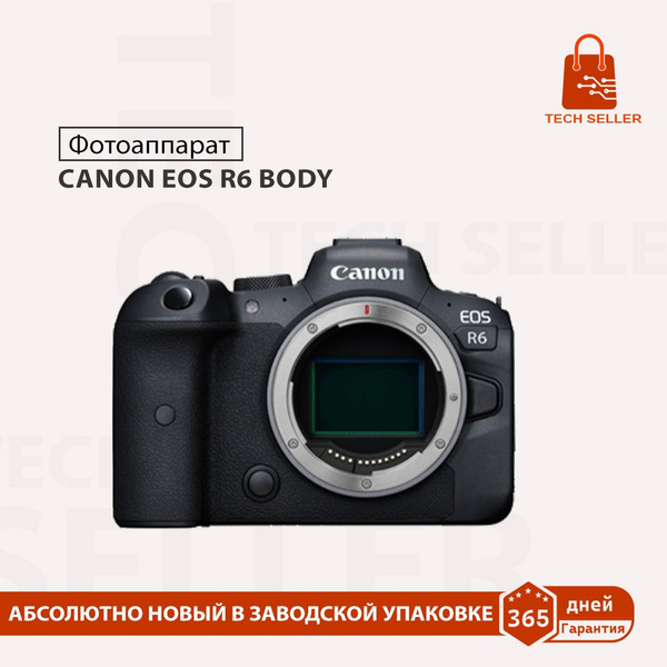 Беззеркальный фотоаппарат Canon EOS R6 BODY - купить по низкой цене в ...