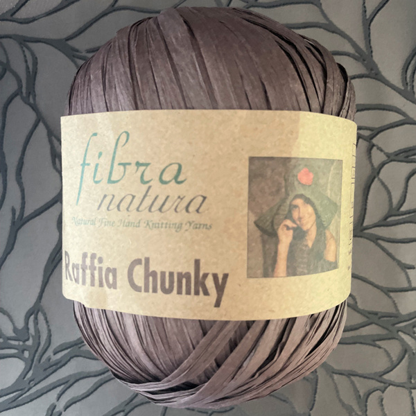 Пряжа Fibra Natura Raffia Chunky (фибра натура Рафия чанки), 114-21 ...