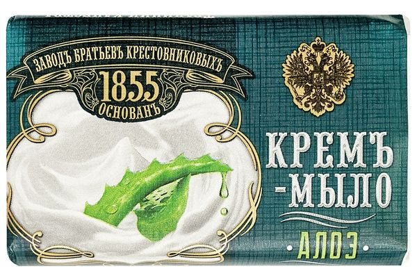 Мыло Завод Братьев Крестовниковых крем Алоэ, 190г - купить с доставкой ...