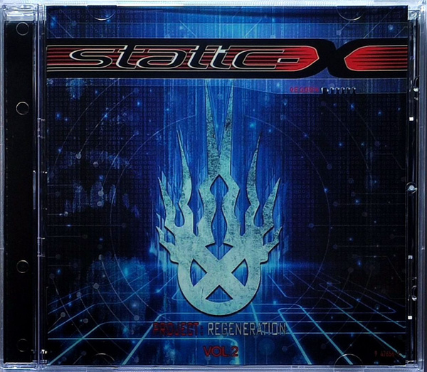 CD Static-X "Project: Regeneration Vol. 2" CD 2024 Nu Metal - купить по ...