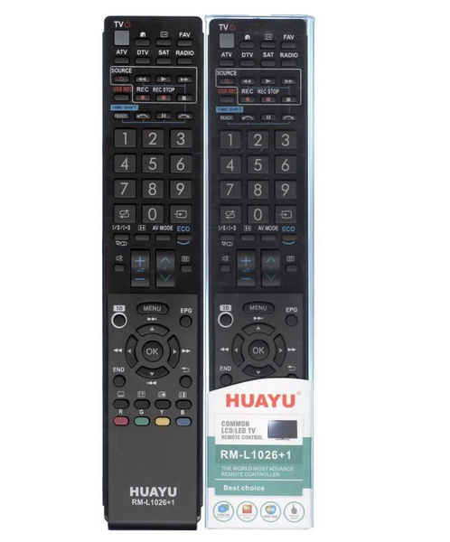 Универсальный пульт ДУ Huayu для Sharp RM-L1026+2 купить на OZON по низкой цене (1442871514)