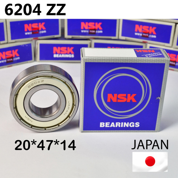 Подшипник универсальный NSK 6204 2Z - купить по выгодной цене в интернет-магазине OZON (631106858)