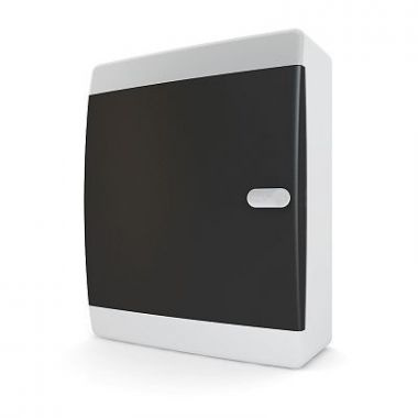 Щит навесной 18 модулей непрозрачная черная дверца Tekfor CNB 40-18-1 - купить с доставкой по ...