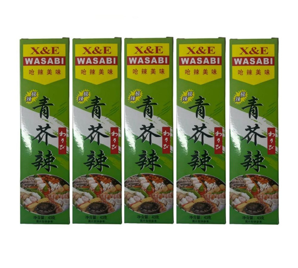 Васаби паста Tianli Wasabi paste, 43 г х 5 шт - купить с доставкой по ...