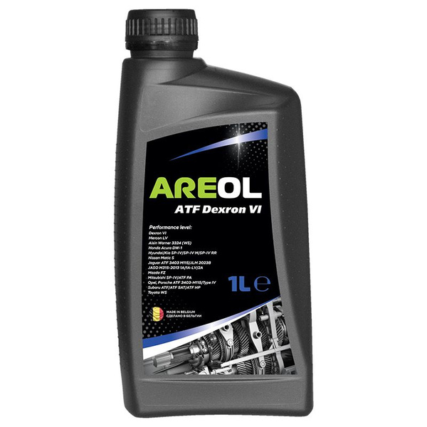 AREOL ATF D VI (1L) Масло трансмиссионное для АКПП синтетическое ...