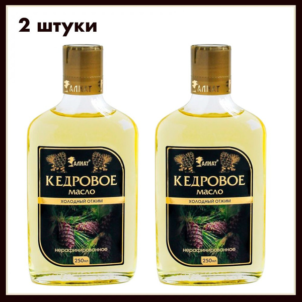 Масло кедровое алтайское, холодного отжима, нерафинированное, Алнат ...