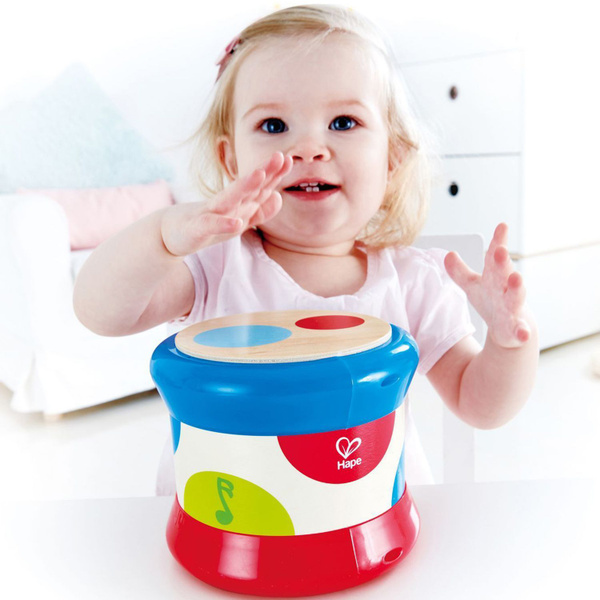 Музыкальный инструмент Детский барабан Hape купить на OZON по низкой цене (182416029)