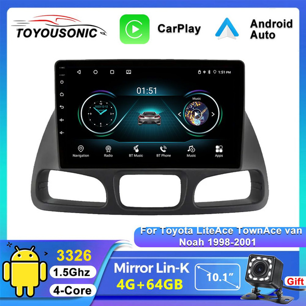 TOYOUSONIC Автомагнитола, диагональ: 9", 2 DIN, 4ГБ/64ГБ купить на OZON по низкой цене (1778695657)