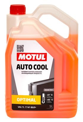 Антифриз MOTUL Auto Cool Optimal -37°C (оранжевый) G12/G12+, Готовый ...
