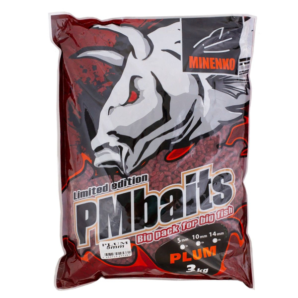 Пеллетс MINENKO Plum 5мм (3кг) - купить с доставкой по выгодным ценам в интернет-магазине OZON ...