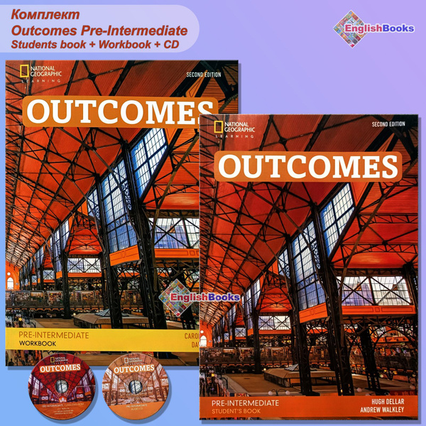 Outcomes Pre-Intermediate, комплект ( Учебник, Рабочая тетрадь, Диск ...