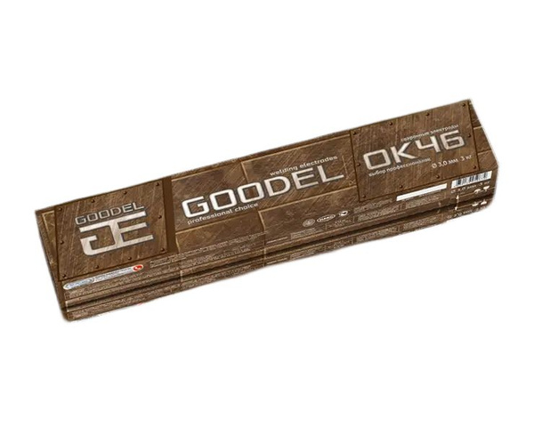 Электроды Goodel, ОК-46, 4.0х450 мм, ( Пач 1 кг ) купить на OZON по ...