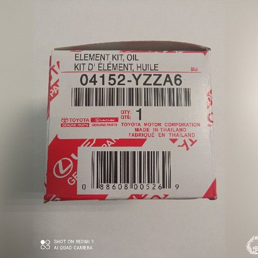 Фильтр масляный Toyota 04152-YZZA6 для автомобилей Toyota/Lexus ...