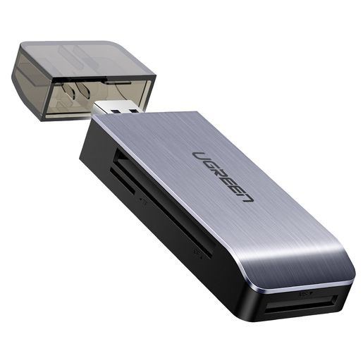 Кардридер мультифункциональный UGREEN CM180 (50541) USB-A 3.0 to TF/SD ...