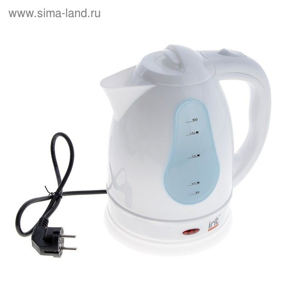 Купить электрический чайник IRIT IR-1230, Пластик по низкой цене: отзывы, фото, характеристики в ...
