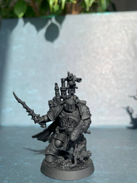 Миниатюра Warhammer 40000. Plague Marine Champion - Gangrus - Plasma ...