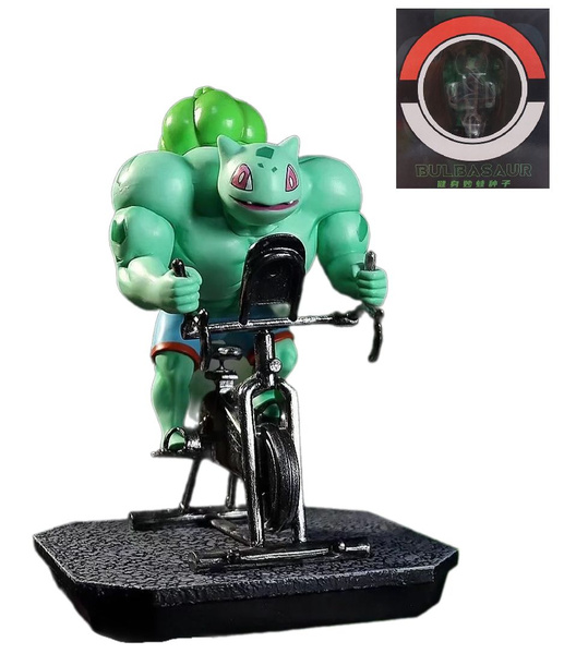 Фигурка Покемон Бульбазавр / Pokemon Bulbasaur muscle (17см) - купить с ...