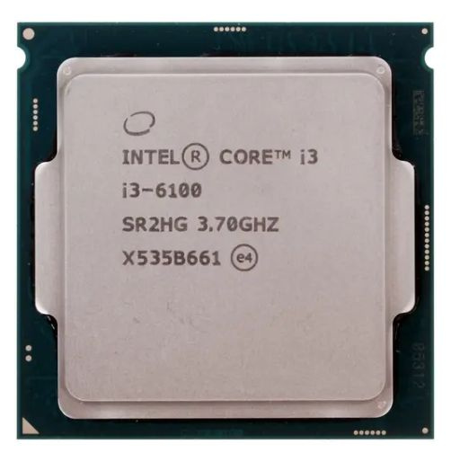 Процессор Intel Core i3 6-го поколения, OEM (без кулера), 2 яд., 3,70 ...