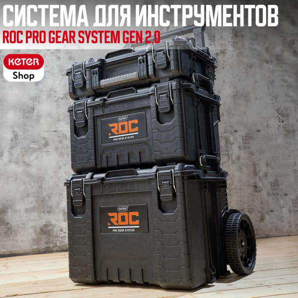Модульная система Keter ROC Pro Gear 2.0 - купить с доставкой по ...