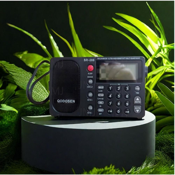 QODOSEN SR-286 Сверхчувствительный полнодиапазонный радиоприемник с ...