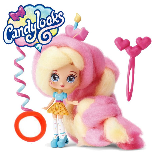 Candylocks/Парикмахерская кукла Surprise Cotton Candy - купить с ...