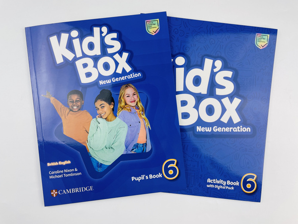 Kid's Box 6 New Generation Полный Набор Pipil's Book + Activity Book + CD, TheBookCorner | Nixon ...