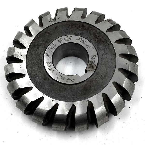 Фреза фасонная выпуклая D125 R14 5 Р6М5 2262 4009 купить с