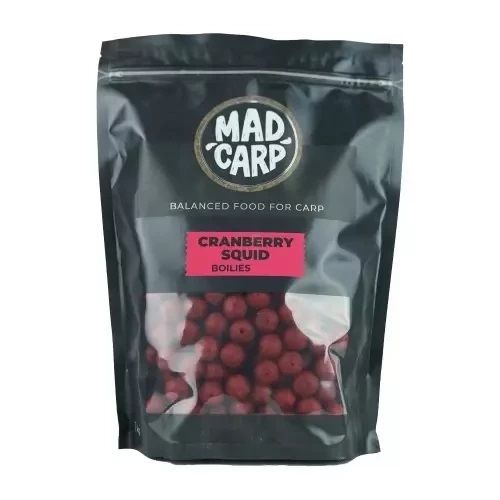 Бойлы тонущие 15 мм Кальмар / Клюква Mad Carp (Мэд Карп) - Baits Cranberry Squid, 1 кг - купить ...