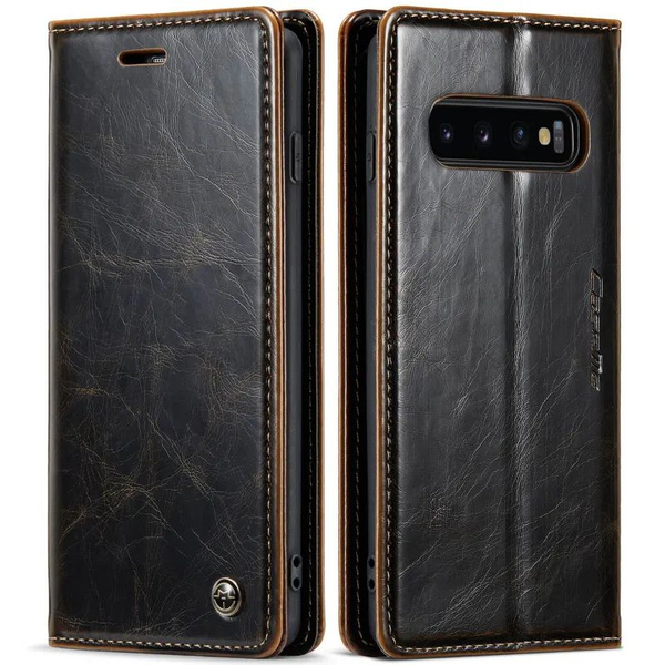 Caseme Кожаный книжка чехол для Samsung Galaxy S10 / самсунг с10 с ...