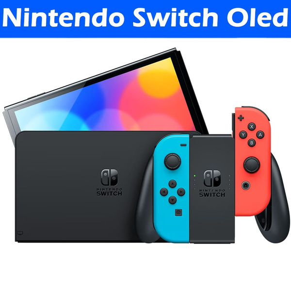 Характеристики Игровая приставка Nintendo Switch OLED 64 ГБ, Neon ...